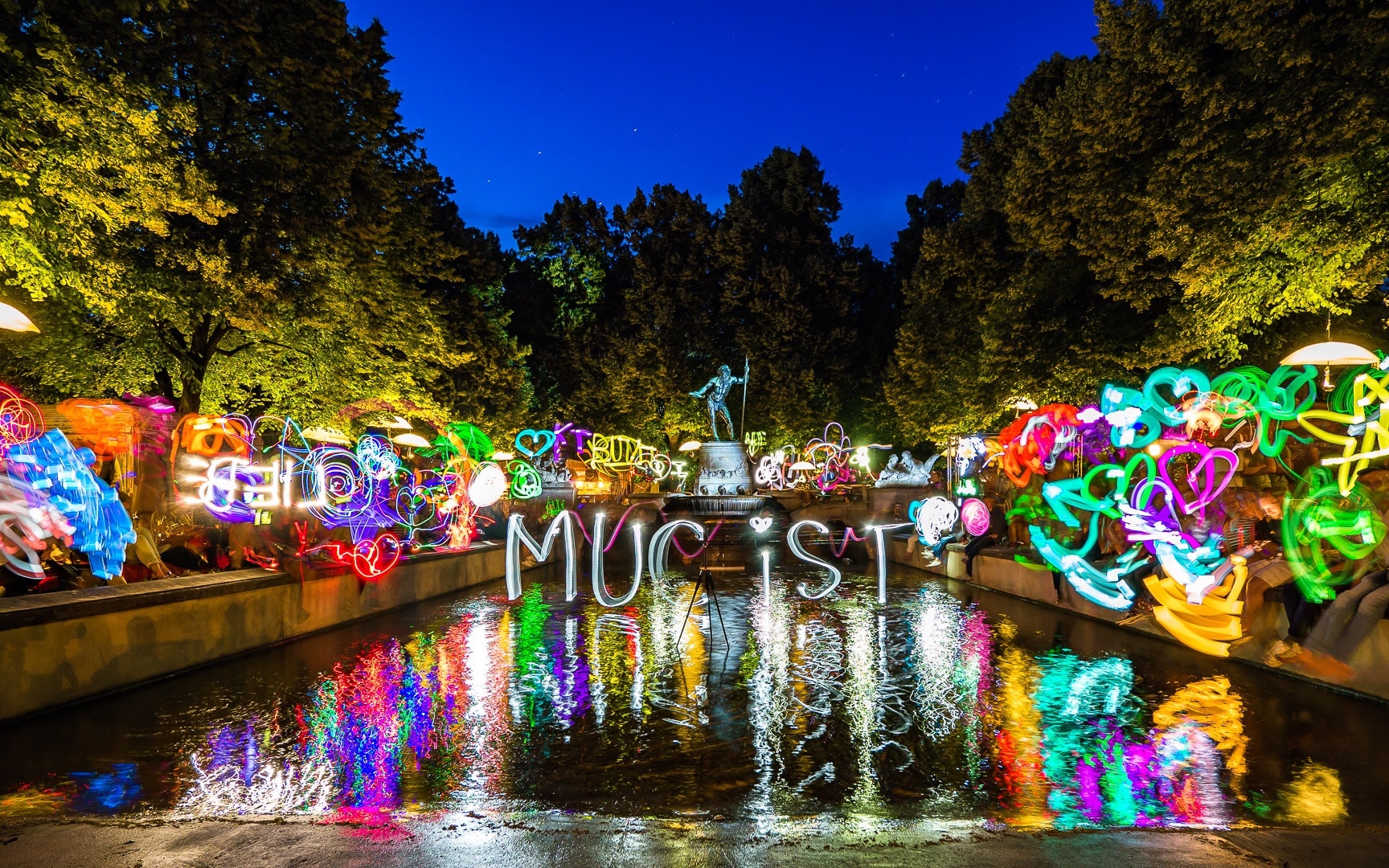 Publikums-Lightpainting - A Light To Remember